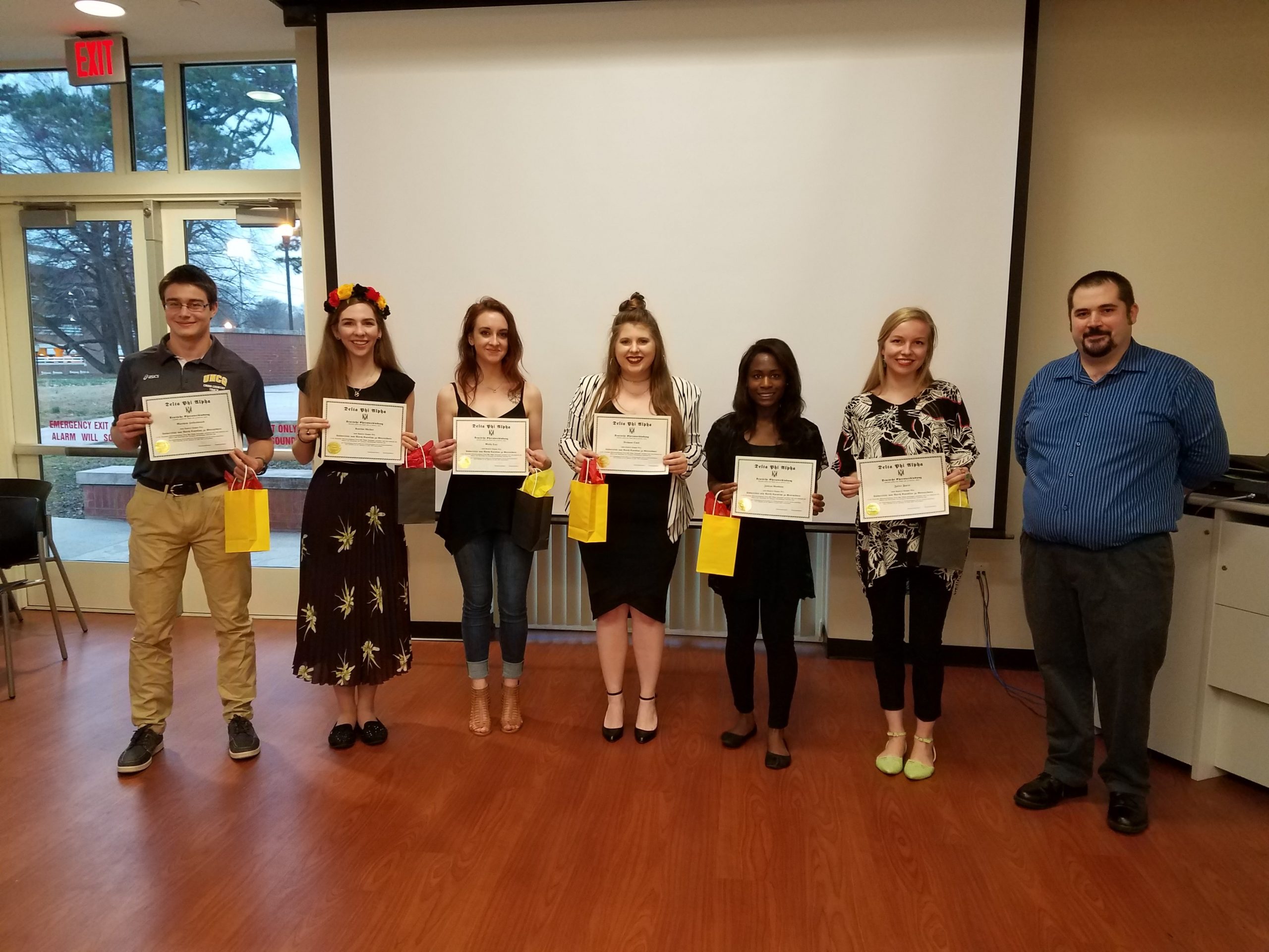 Delta Phi Alpha Induction Ceremony 2017 | Languages, Literatures & Cultures