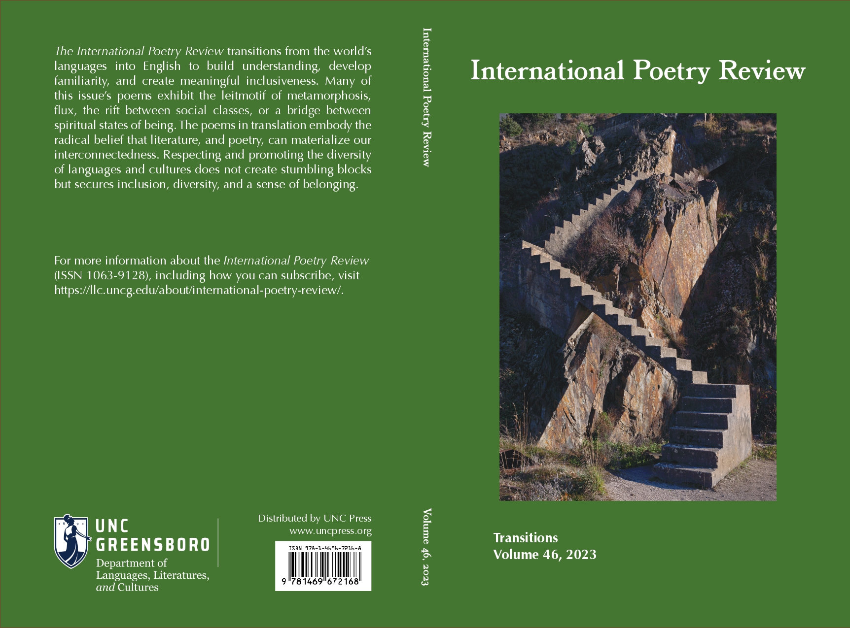 International Poetry Review | Languages, Literatures & Cultures